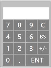 [V ] : pad{ Title : Min, Max, Digit : Command }